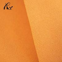 China ECO Double-Sided Suede Microfiber Leather 1.4mm Thick 137cm Wide for Shoes and Industrial Applications for sale