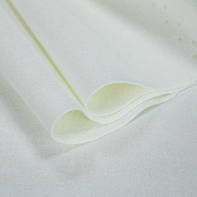 China White Suede Microfiber Fabric 0.45mm Thick 137cm Wide for Phone Cases and Jewelry Boxes for sale