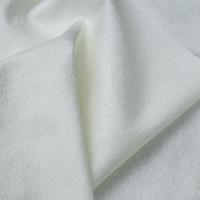 China White Suede Microfiber Fabric 0.45mm Thick 137cm Wide for Phone Cases and Jewelry Boxes for sale