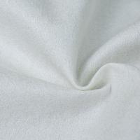 China White Suede Microfiber Fabric 0.45mm Thick 137cm Wide for Phone Cases and Jewelry Boxes for sale