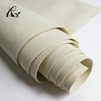 China 1.0mm Thick Double Suede Microfiber Leather Fabric 137cm Wide for Shoes and Electronic Packaging for sale