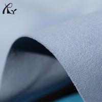 China 0.8mm Thick Double-Sided Faux Suede Microfiber Leather - 137cm Width for Bags Furniture Clothing for sale