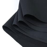 China Black Suede Microfiber Leather Fabric 137cm Width 0.55-1.4mm Thickness for Shoes Bags Furniture for sale