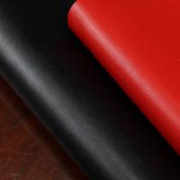 China 0.6mm Hydrolysis Resistant Cow Grain Microfiber Leather - 137cm Width for Furniture, Shoes, and Bags for sale