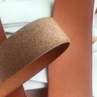 China 2.0mm Waterproof Dyeable Microfiber PU Leather for Shoes and Sandals - 137cm Width Material for sale