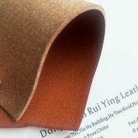 China 2.0mm Waterproof Dyeable Microfiber PU Leather for Shoes and Sandals - 137cm Width Material for sale