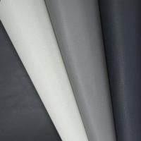 China 1.4mm Thick 137cm Wide Litchi Grain Micro PU Leather for Shoes, Bags, and Furniture for sale