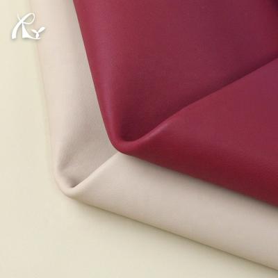 China 1.2mm Microfiber Silicone PU Leather - 137cm Width Waterproof Embossed Material for Medical Furniture and Automotive Interiors for sale