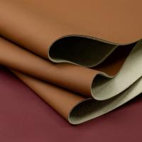 China 1.0mm Solvent-Free Waterborne Fine Grain PU Leather - 137cm Width for Car Seats and Furniture for sale