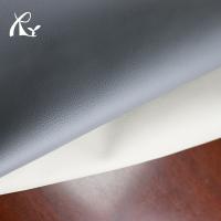 China 0.8mm Solvent-Free Eco Litchi Grain Hydrolysis Resistant Faux Leather for Furniture and Chairs, 137cm Width for sale