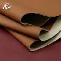 China 1.0mm Eco-Friendly Solvent-Free PU Leather Material 137cm Width for Bag Golf Sofa Medical Bed Cover Manufacturing for sale