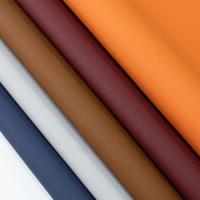 China 1.0mm Eco-Friendly Solvent-Free PU Leather Material 137cm Width for Bag Golf Sofa Medical Bed Cover Manufacturing for sale