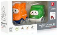 China Wholesale Children′s Toys 2-6 Years Old Plastic Garbage Classification Car Toys Cartoon Engineering Car Toys for sale