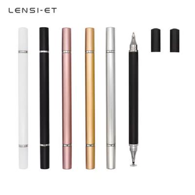 China Colorful 2 In 1 Universal Stylus Pencil Promotion Touch Stylus Pen for sale