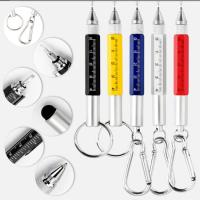 China Daily Use Screen Touch Stylus Pen Study Use Office Use 6 In One Multi Function Pen for sale
