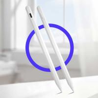 China White Aluminum Universal Stylus Pencil For Writing and Drawing for sale