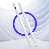 China White Aluminum Active Universal Touch Pen With 6mm Tip Diameter for sale