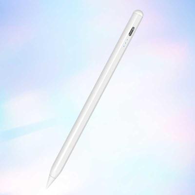 China Column 14cm Silver Stylus Pen Compatible With IPad Pro / IPad Air / IPad Mini for sale