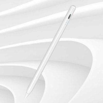 China Silver 14cm Stylus Pen For IPad Mini Pro Built in Rechargeable Battery for sale