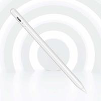 China Aluminum IPad Writing Tool Silver Diameter 0.9cm IPad Stylus Pen High Precision for sale