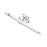 China Silver/White Custom Tablet Stylus Pencil With Palm Rejection Column Shape for sale
