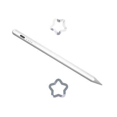 China 1 Hour Charging Active Stylus Pencil Universal Touch Screen Pen White Color for sale