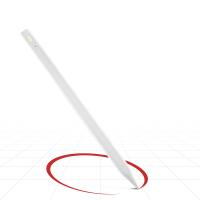China Silver / White Aluminum Writing Pen Battery Free Smooth Writing Experience for sale