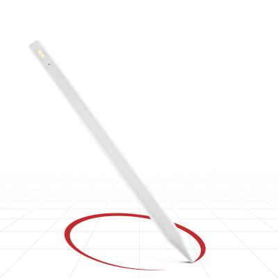 China Silver / White Aluminum Writing Pen Battery Free Smooth Writing Experience for sale