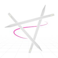 China Battery Powered White Stylus Pen For Writing And Drawing for sale