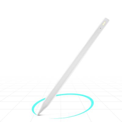 China Plastic White Touchscreen Stylus 14cm Length Pressure Sensitivity For Ipad for sale