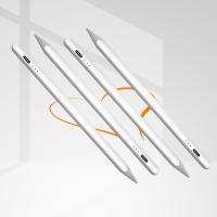 China 165*9mm Tablet Stylus Pencil Automatic Shutdown With Painted Aluminum Pen Body for sale