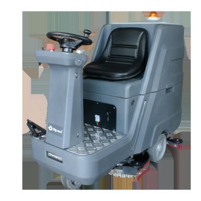 China 140L Big Tank Capacity Ride On Floor Scrubber Humanized for sale