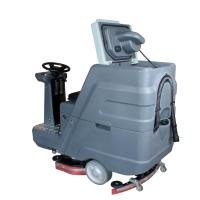 China Industrial Ride On Floor Scrubber Machine With Big Tank Comfortable Seat for sale