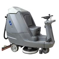 China Big Tank Industrial Hard Floor Washing Machine Ametek Motor Dual Brush for sale