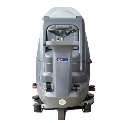 China Big Tank Industrial Hard Floor Washing Machine Ametek Motor Dual Brush for sale