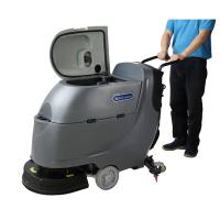 China WaterProof Hand Push Floor Scrubber For Fast Cleaning Low Energy Design for sale