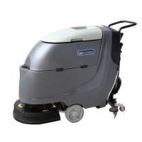 China Ergonomic Design Battery Powered Floor Scrubber With Side Opening Recovery Tank for sale