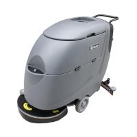 China Ergonomic Design Battery Powered Floor Scrubber With Side Opening Recovery Tank for sale