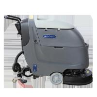 China Ergonomic Design Battery Powered Floor Scrubber With Side Opening Recovery Tank for sale