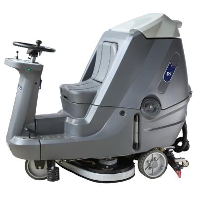 China D9 Automatic Ride On Floor Scrubber Machine for sale