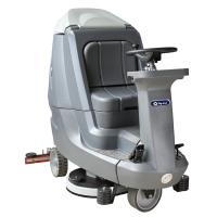 China Grey Industrial Auto Ride On Floor Scrubber 3 Wheels for sale