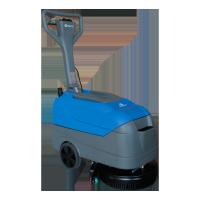 China FS17B PE Walk Behind 22L Tank 17 Inch Floor Scrubber for sale