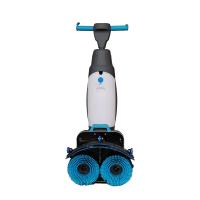 China 8 Inch Battery Powered Floor Scrubber Dryer 2.5 Hours Run Time 4l Solution Tank Capacity for sale