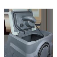 China Battery Operated Ride On Floor Scrubber Dryer With 140l Recovery Tank Capacity for sale