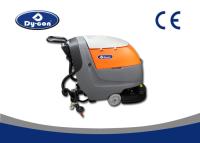 China Hand Held AC Power Compact Floor Scrubber Machine For Restaurant / Oil Places for sale