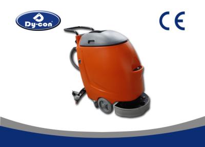China 43cm Width Brush Head Walk Behind Floor Scrubber For Railway Station Large Capacity Tank for sale