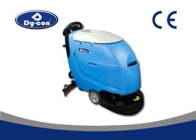 China Iron Handle Walk Behind Floor Scrubber Good Brush Pressure Easy Control for sale