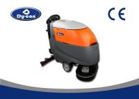China Automatic Floor Scrubber Dryer Machine 180 Rpm Brush Speed One Key Control for sale