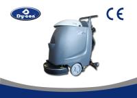 China Commercial Compact Nimble Floor Scrubber Machine Hand Push With Current Lead for sale