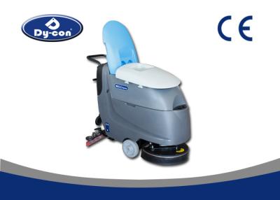 China Iron Handle Push Commercial Ceramic Tile Floor Cleaning Machine Brush Assisted Driving for sale